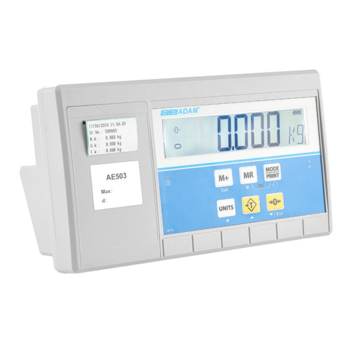Adam Equipment AE 503 Label Printing Indicator
