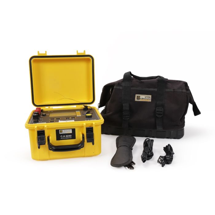 AEMC Chauvin Arnoux 6240 10A Digital Micro-Ohmmeter