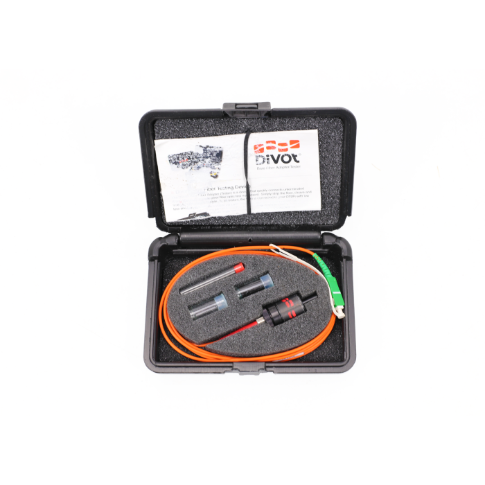 Divot Bare Fiber Testing Device - FC Singlemode DVT-S1