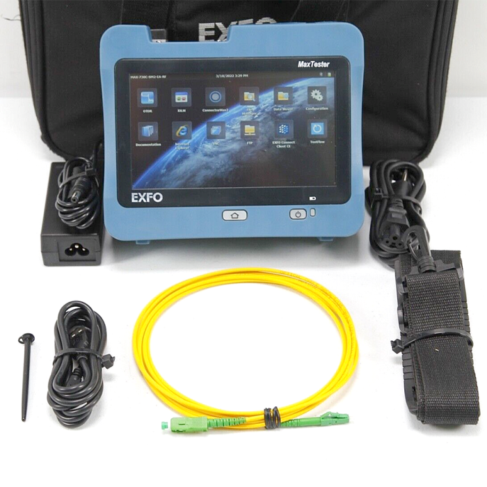 EXFO MAX-730C MaxTester SM MAX-730C-SM2-EA-RF 1310/1550, 1625 Live iOLM ...
