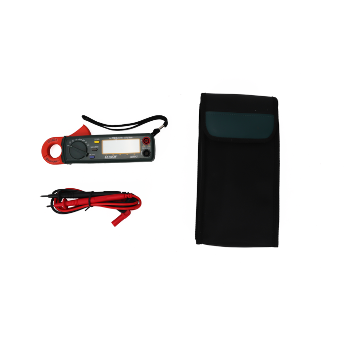 Extech 380942 True RMS Mini Clamp Meter | 30A AC/DC, 400V, LCD Display – Precision Electrical ...