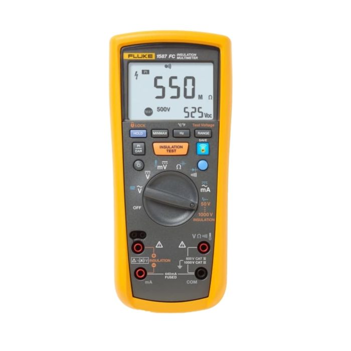Fluke 1587 FC – Wireless Digital Insulation Multimeter