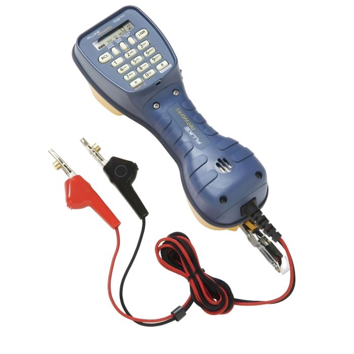 Fluke Networks 52801001 TS52 PRO Test Set | LCD & DataSafe Hands-Free ...