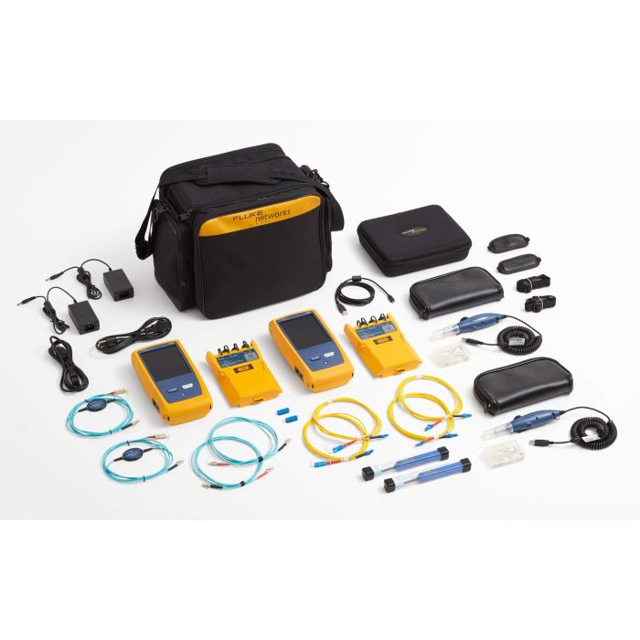Fluke CFP2-100-QI – Quad OLTS V2 Fiber Certification Kit with Wi-Fi