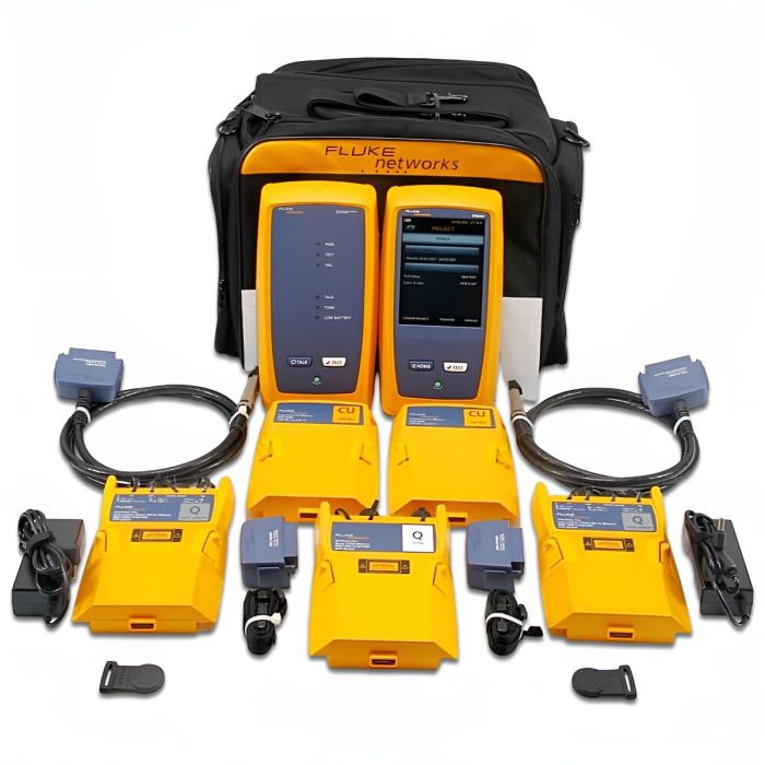Fluke Networks DSX-5000 Cable Analyzer | Fast Copper & Fiber ...