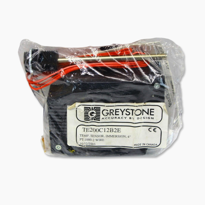 Greystone 4 Immersion Temperature Sensor TE200C12B2E PT-1000-2 WIRE