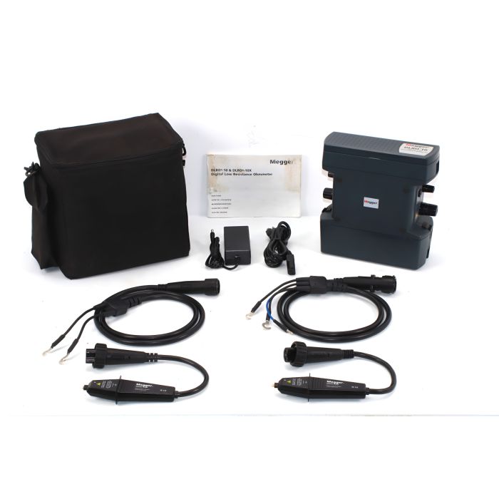 Megger DLRO10HD Digital Low Resistance Ohmmeter | 10A Battery-Powered ...