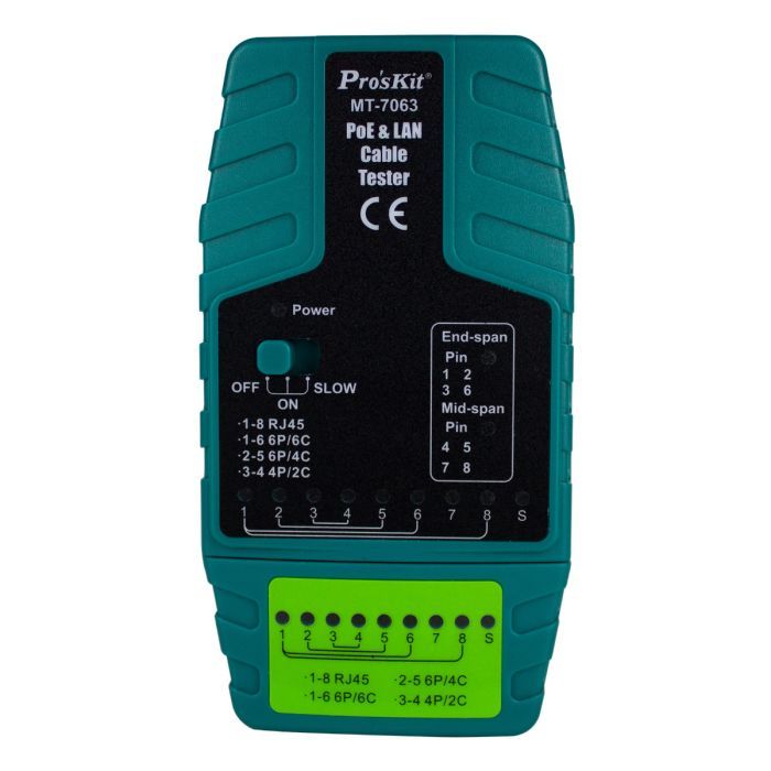Eclipse Tools Pro'sKit PoE & LAN Cable Tester
