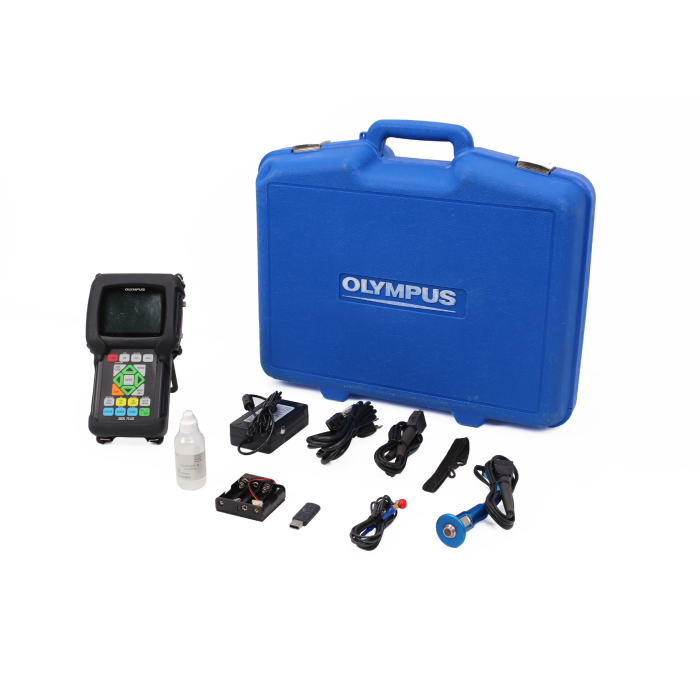 Olympus 38DL Plus Ultrasonic Thickness Gauge | High-Resolution, Multi ...