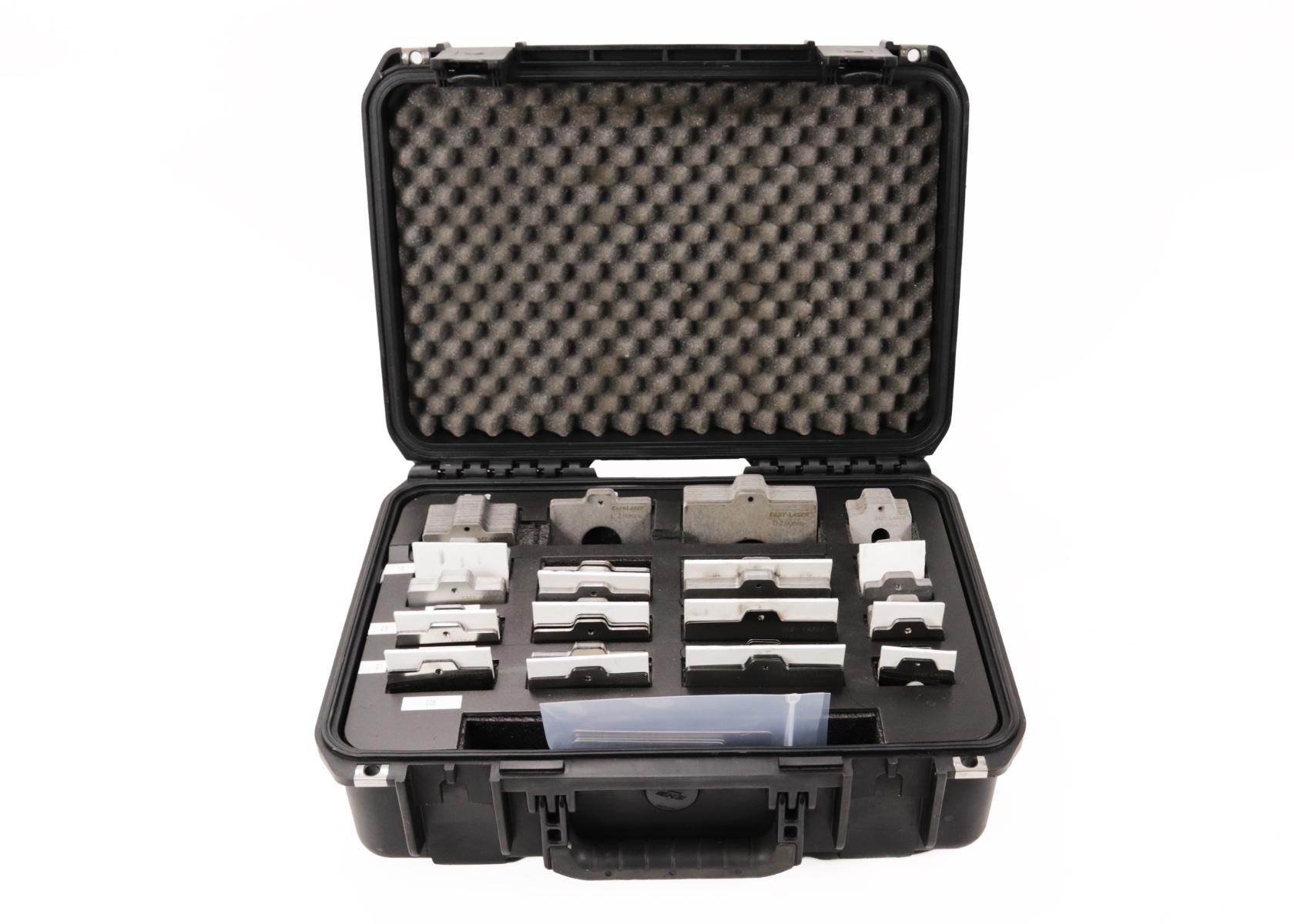 Easy-Laser Case 3 Alignment Shim Kit A/B/C/D 0.05–2.00 mm, 415-Piece