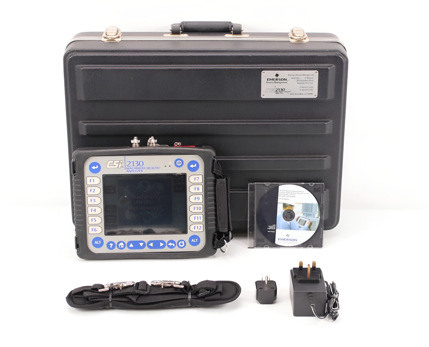 Emerson CSi 2130 Machinery Health Analyzer | Vibration Analysis, 8-Hour ...