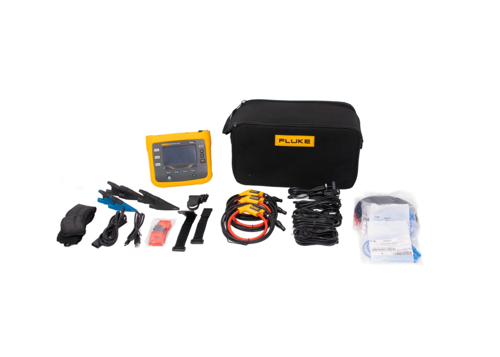 Fluke 1734 Three-Phase Electrical Energy Logger Kit – Advanced Power ...