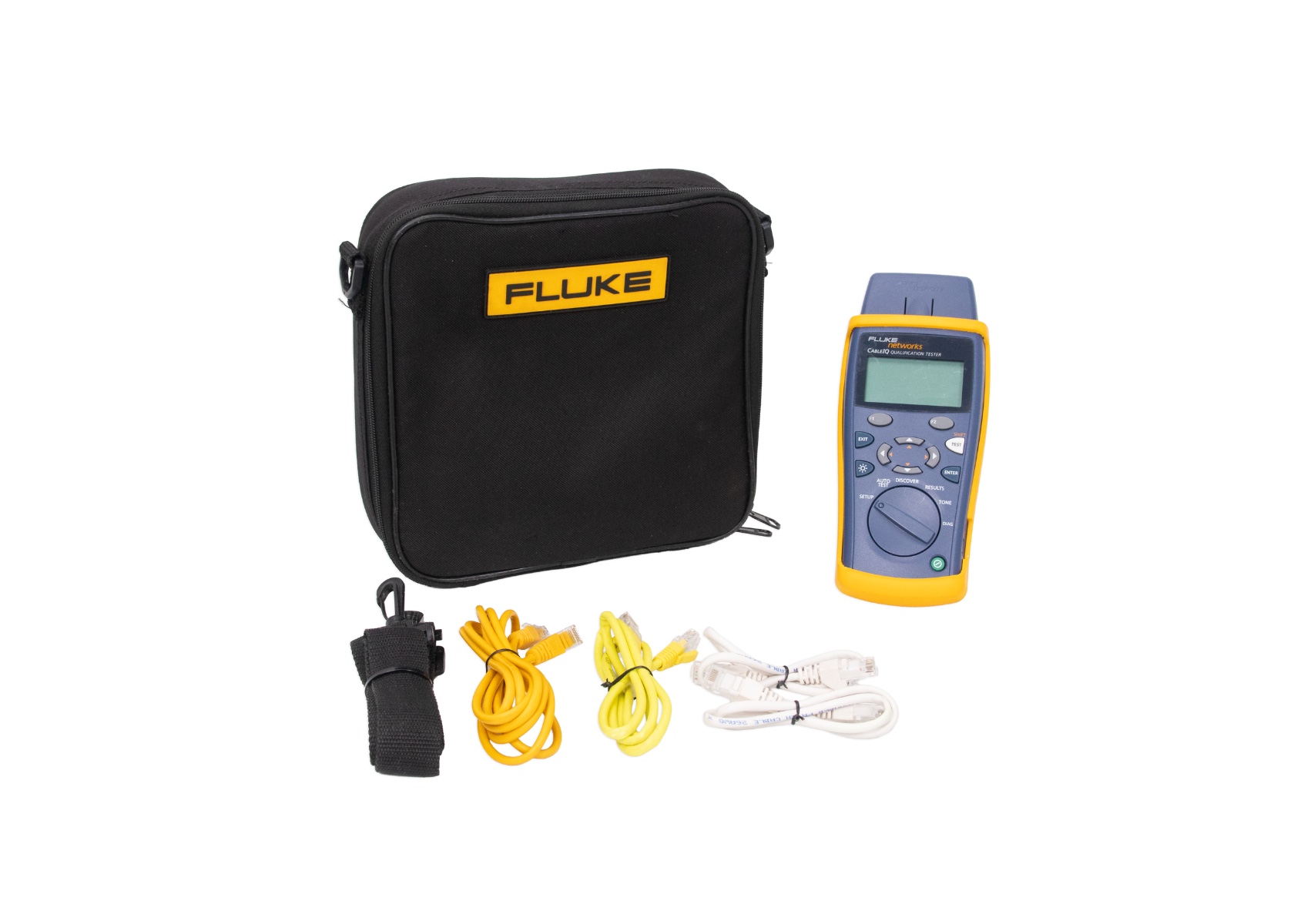 Fluke Networks CableIQ™ Qualification Tester – Ethernet Cable Fault ...