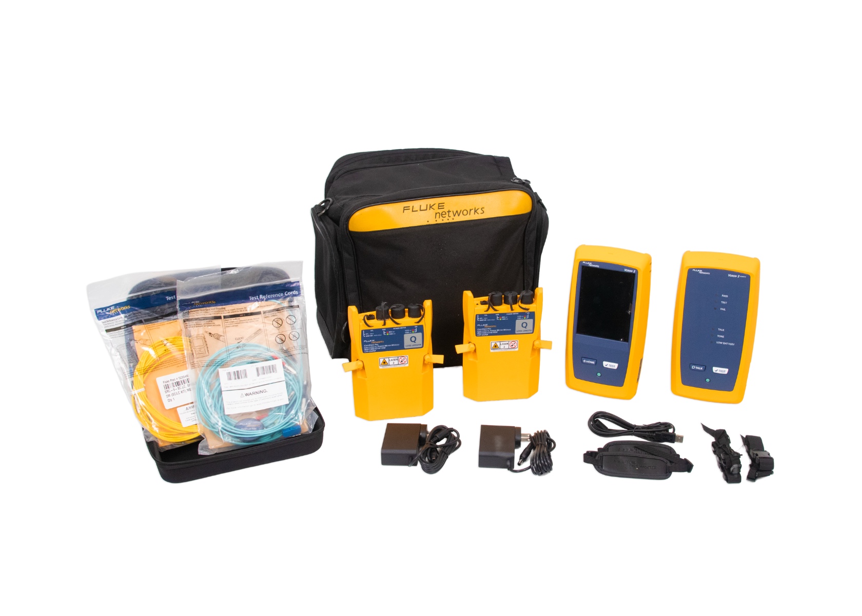 Fluke Networks CFP2-100-Q CertiFiber Pro Quad OLTS V2 with Wi-Fi – Fast ...