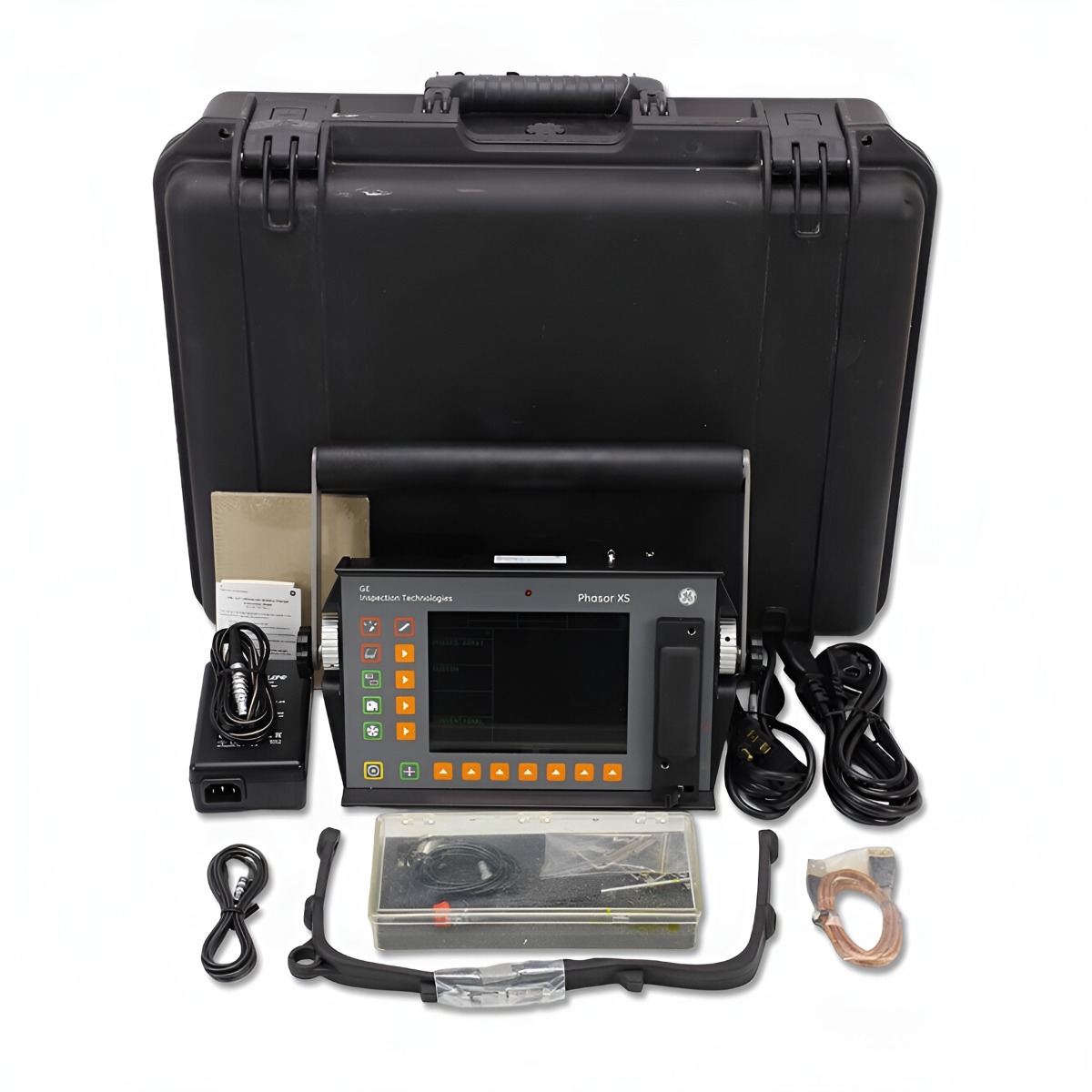 GE Waygate Phasor XS 16:64 Flaw Detector | 6.5" Display, 4-Hour Battery ...