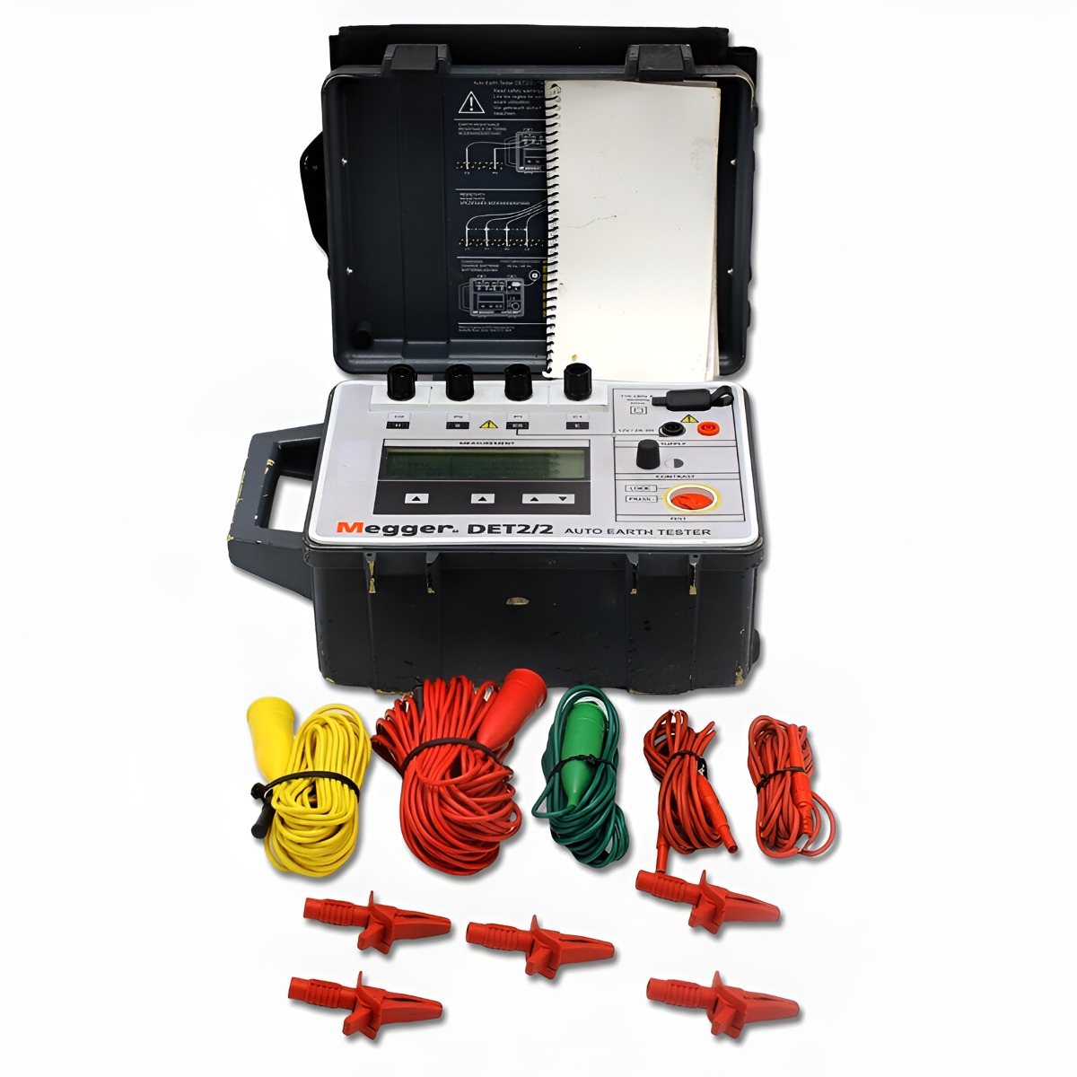 Megger DET2/2 Digital Ground Resistance Tester|Auto-Ranging, IP54 ...