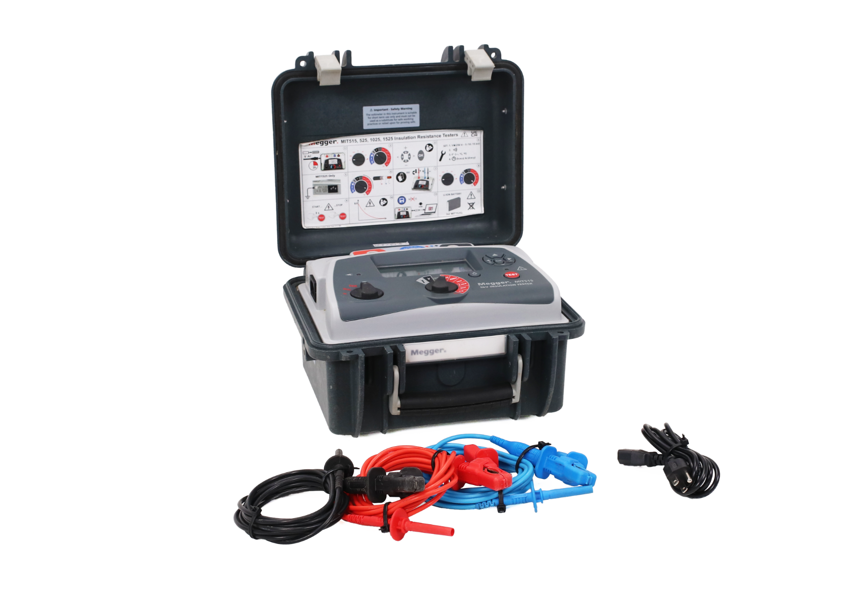 Megger MIT515 5kV Insulation Tester | Portable Electrical Tester for ...