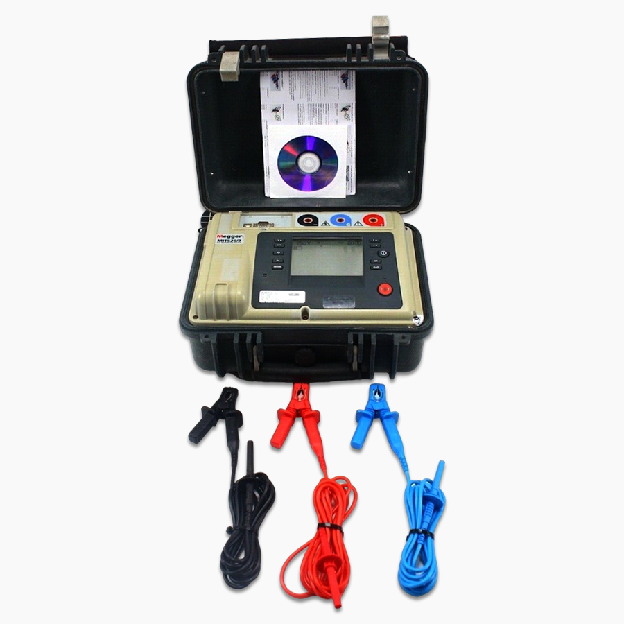 how does a megger tester work