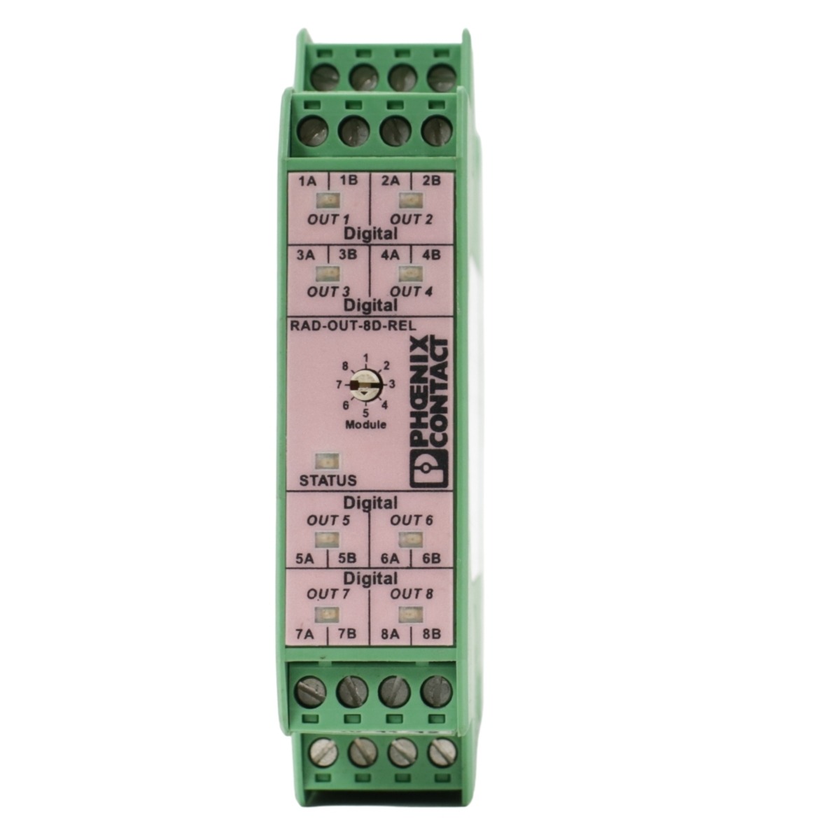 Phoenix Contact RAD-OUT-8D-REL Digital Relay Output Module