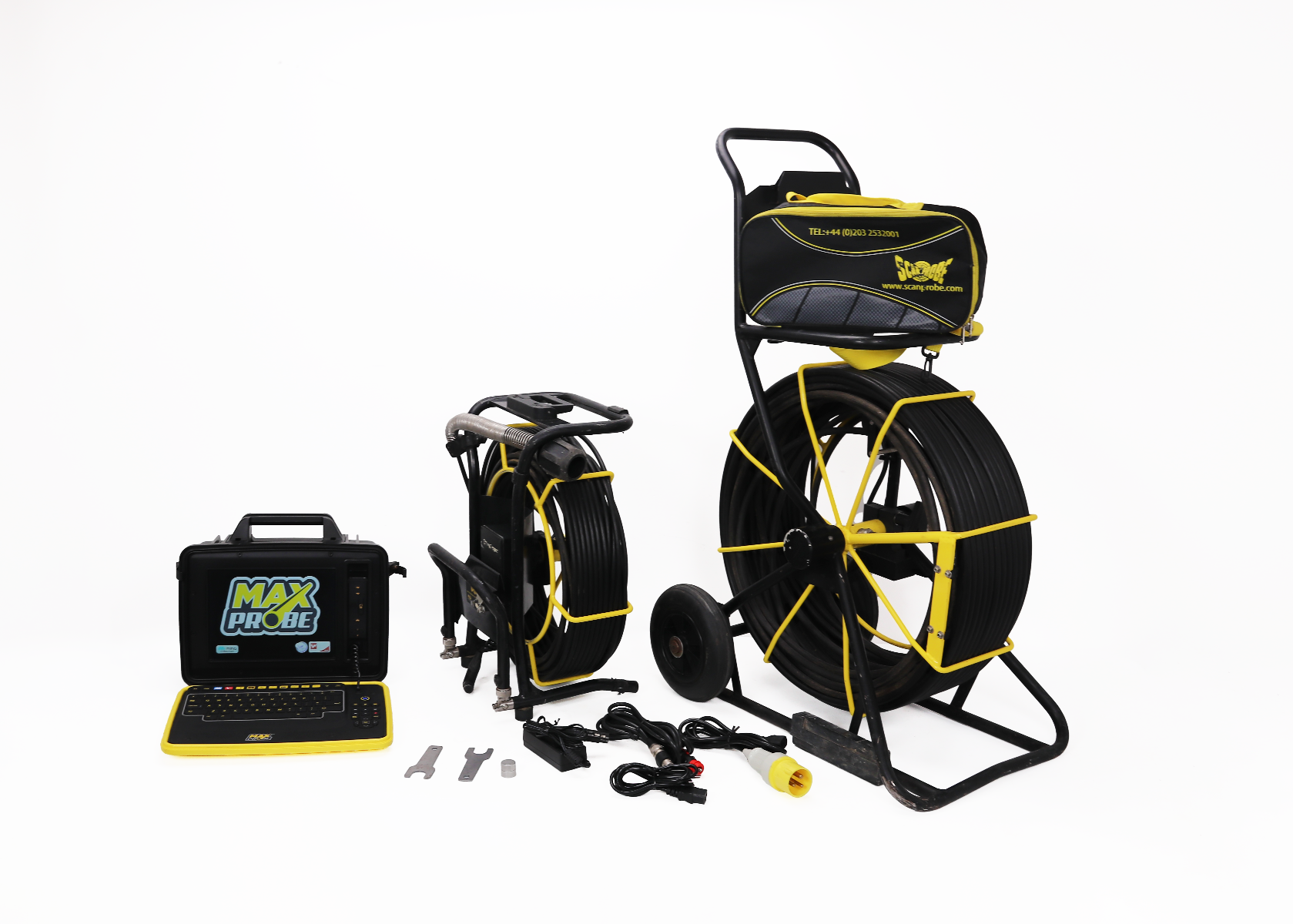 ScanProbe Maxprobe Pipeline Inspection System with Trapjumper Rod
