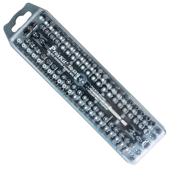 Eclipse Tools Pro'sKit 100 Piece Assorted Bit Set