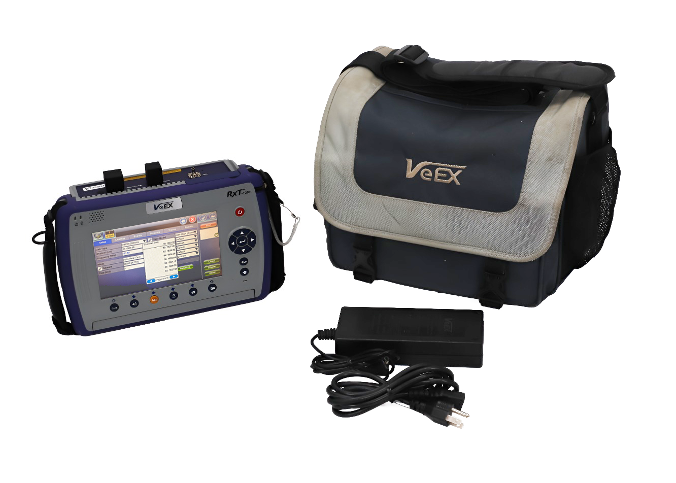 VeEX RXT-1200 + RXT-4113 xWDM OTDR with Link Mapping & High-Power OPM ...